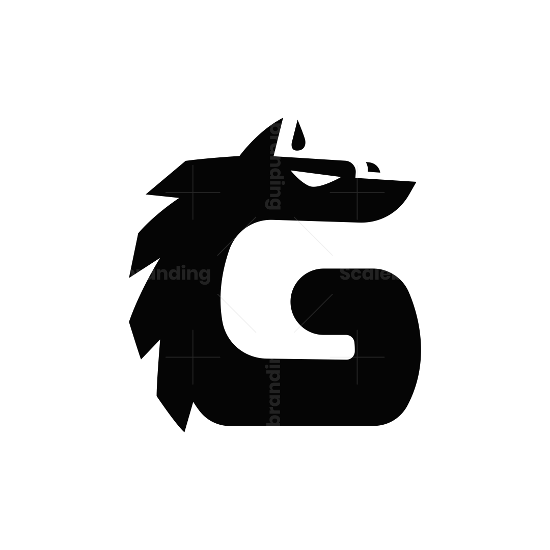 Modern G Letter Wolf Logo | Scalebranding