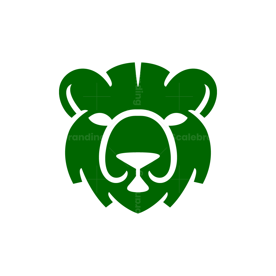 Wild Bear Logo Design Black Head Bear Logo | Scalebranding