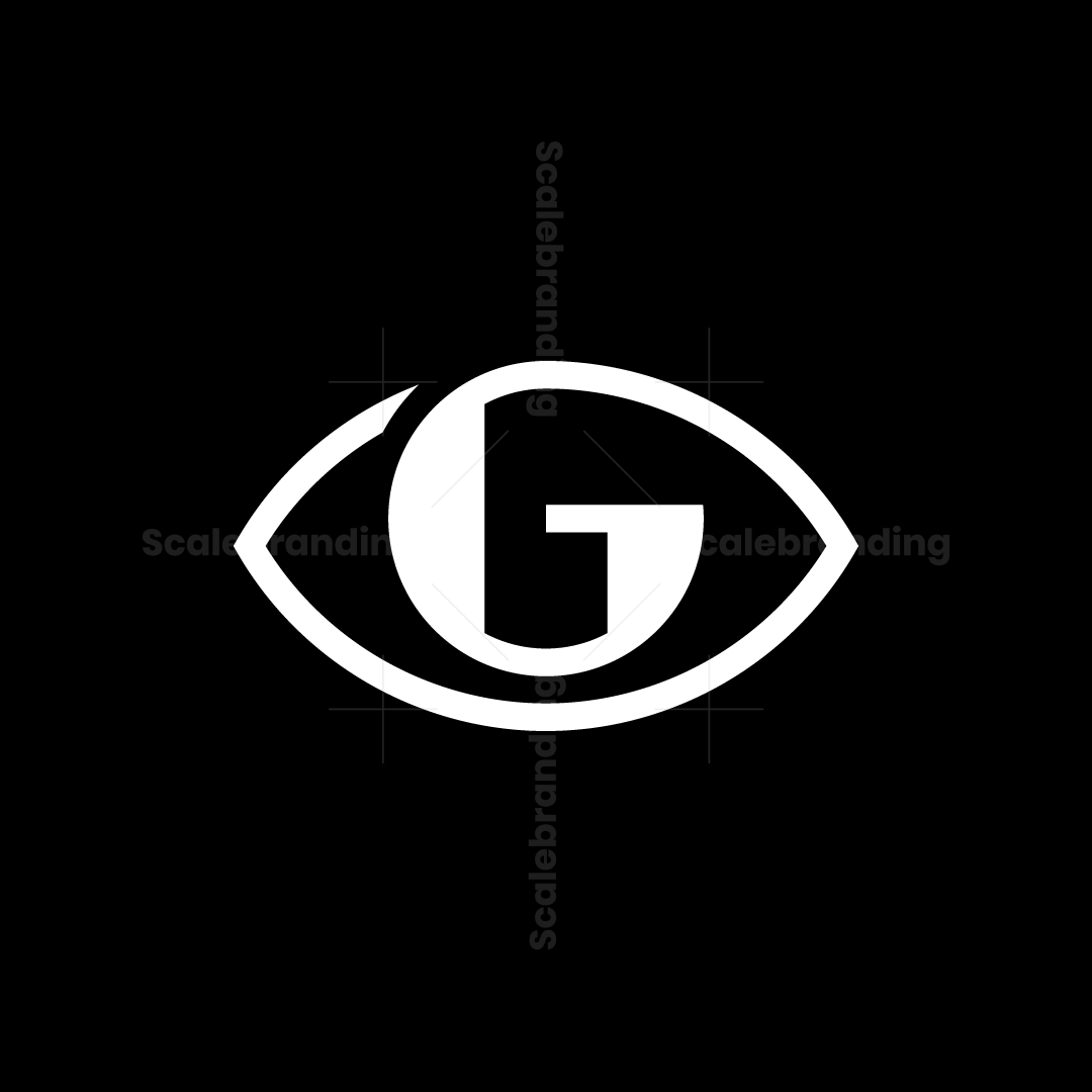 Letter G or E Eye Logo | Scalebranding