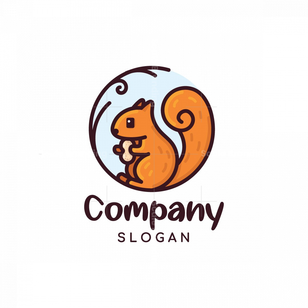 Cute Squirrel Logo | Scalebranding