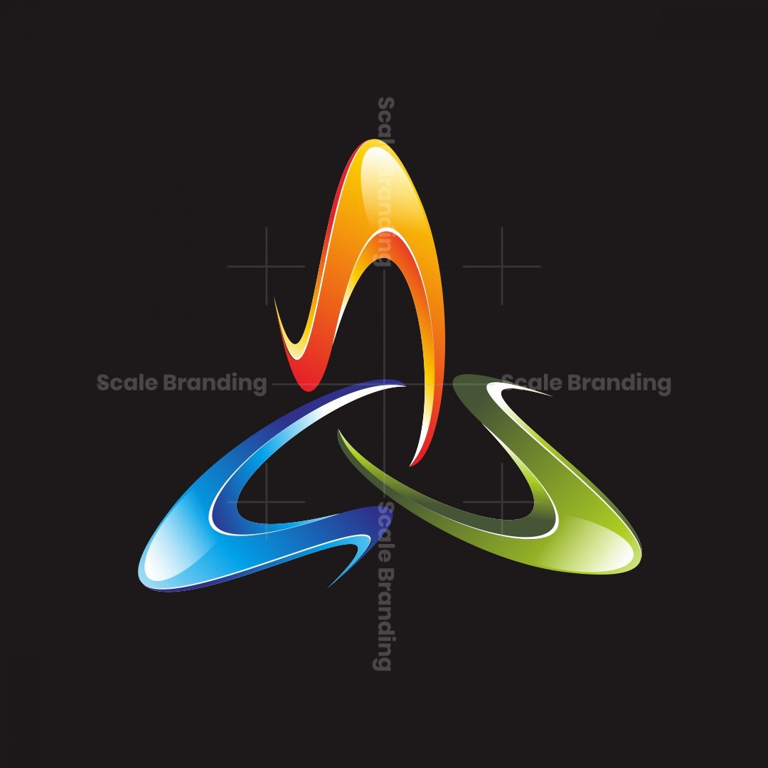 3D Triangle Logo | Scalebranding