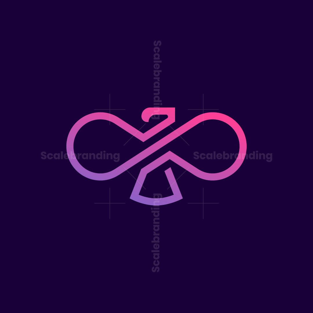 Infinity Eagles Graceful Balance logo | Scalebranding