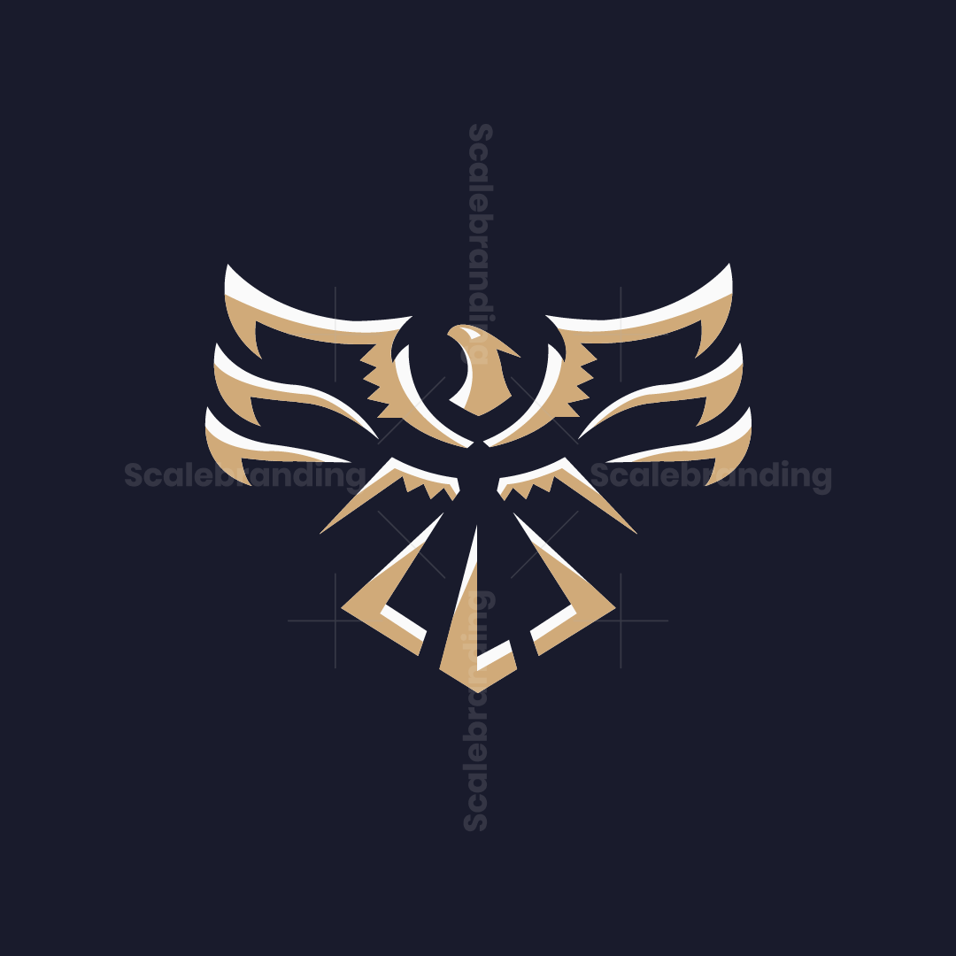 Royal Eagle or Phoenix Logo | Scalebranding