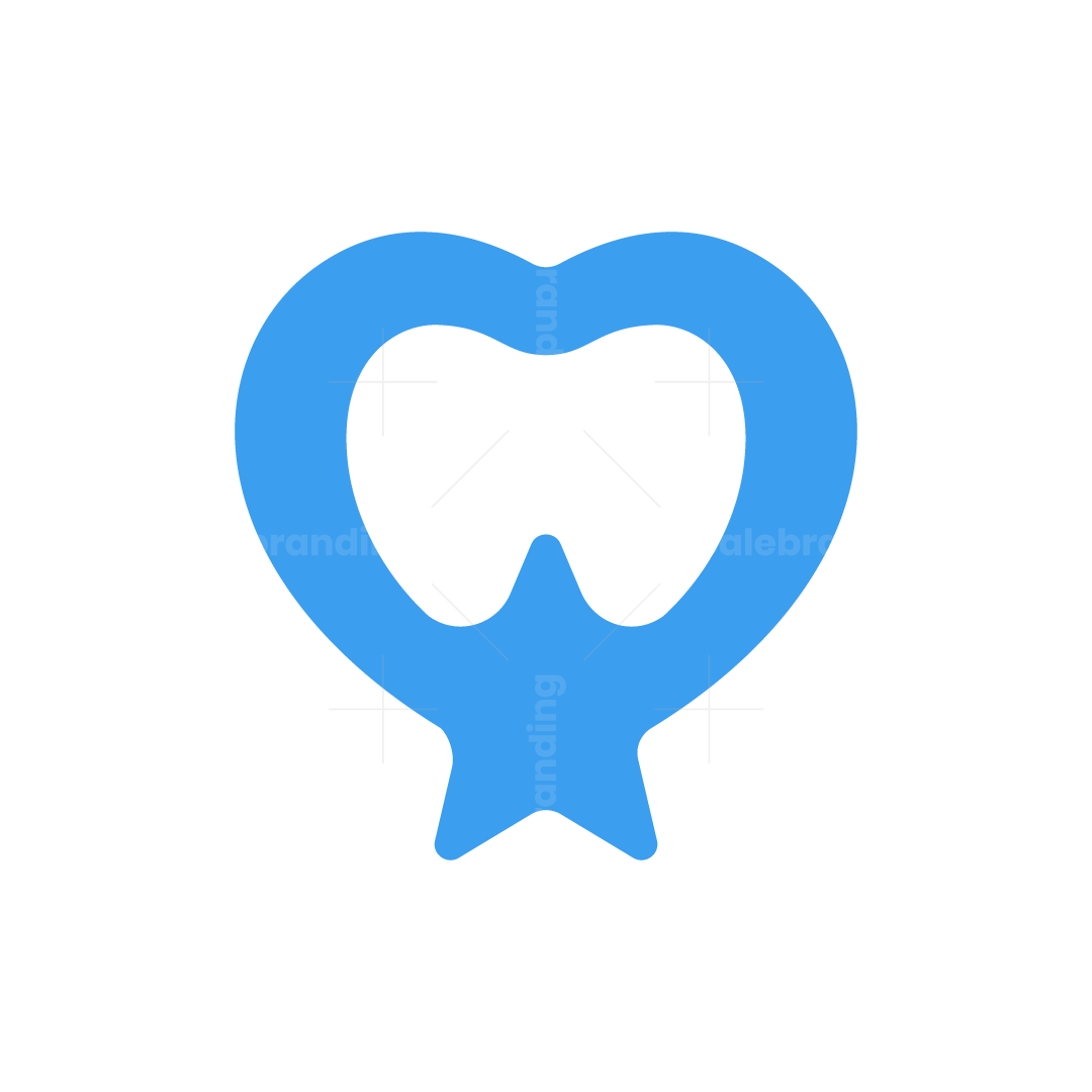 Minimal Tooth And Star Logo | Scalebranding