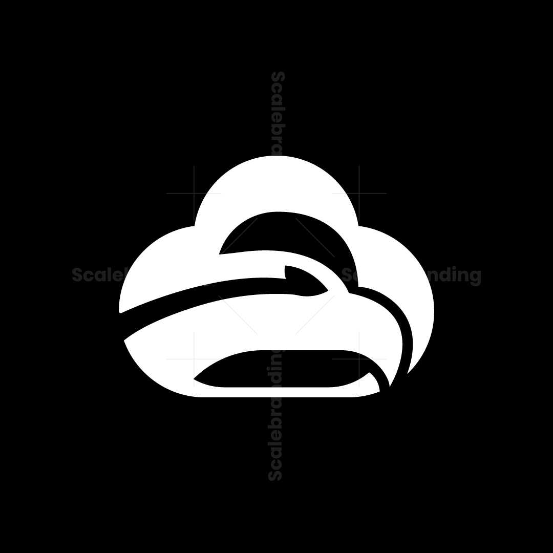 creative eagle cloud concept logo | Scalebranding
