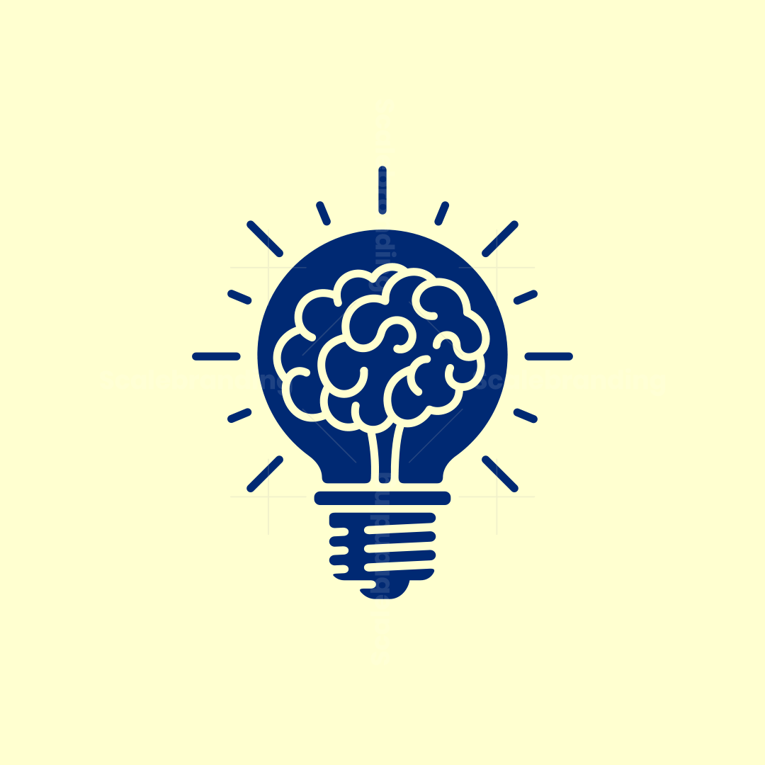 Lightbulb Brain Bright Mind Logo | Scalebranding