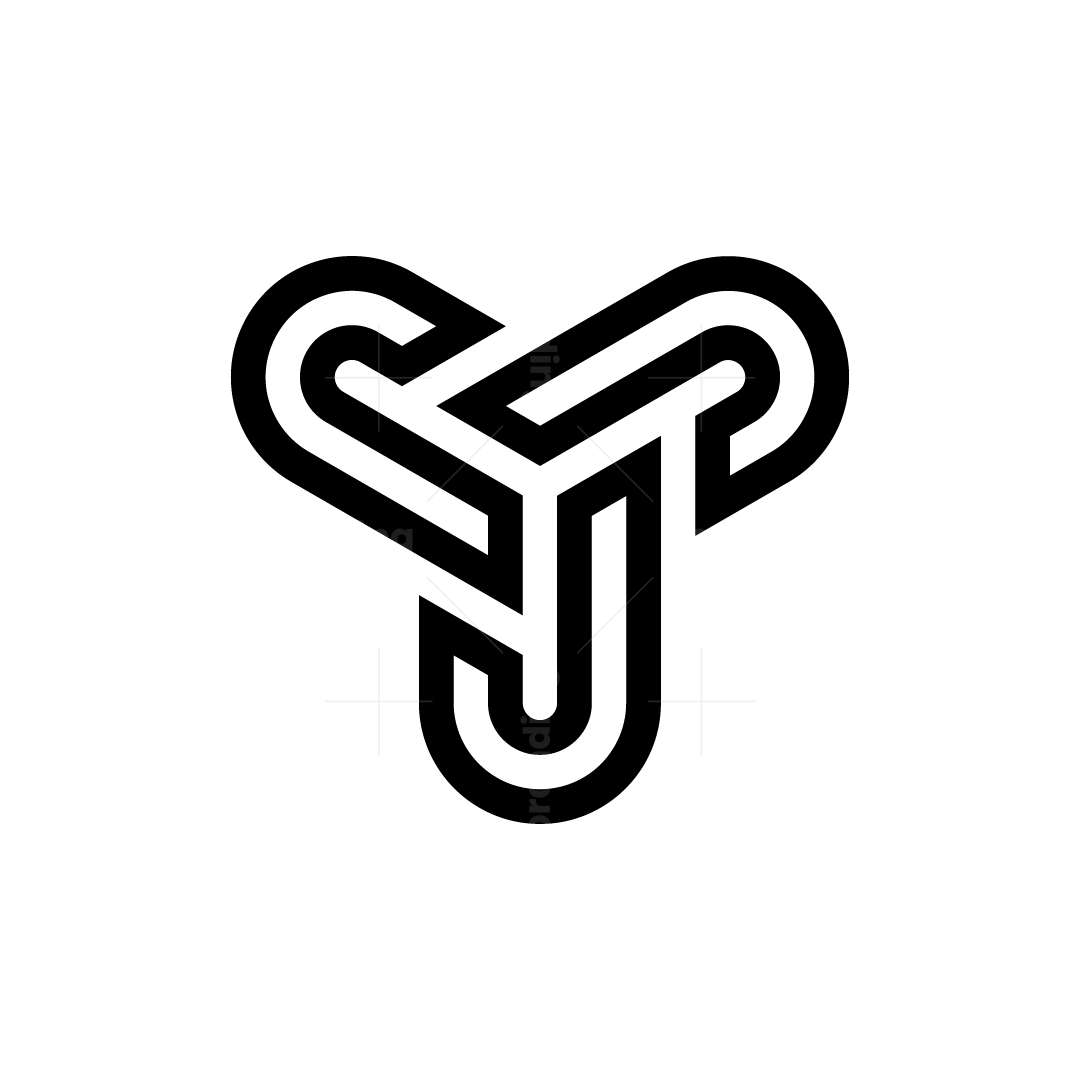 Letters JJJ Modern Monogram Logo | Scalebranding