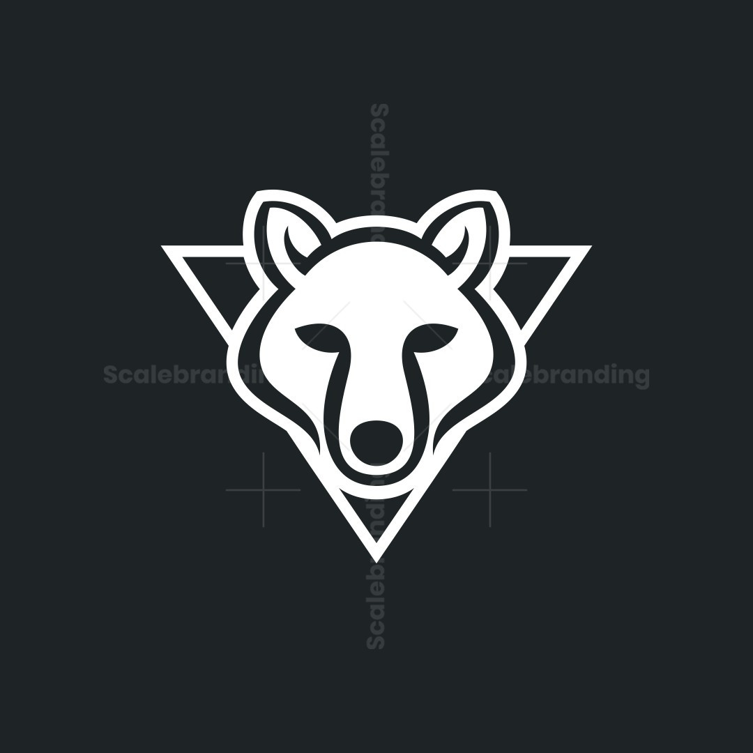 Wolf and letter V Logo | Scalebranding