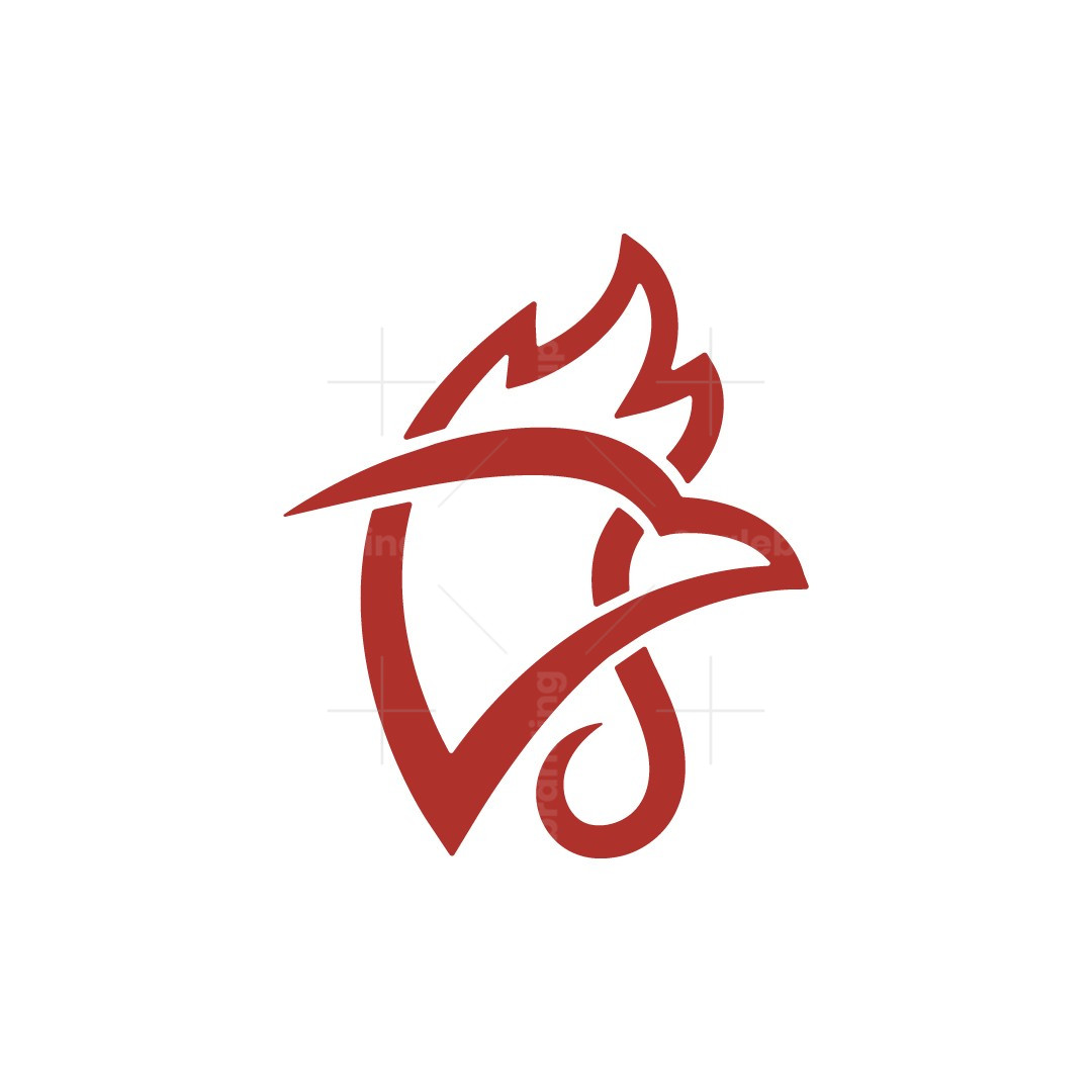 Flaming Rooster Logo | Scalebranding