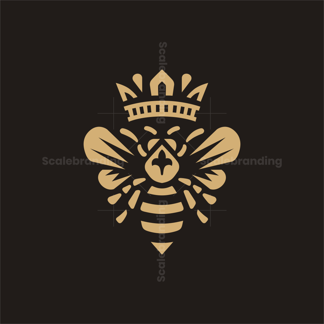 Queen B Crown Logo Queen Bee Logo Template By Heavtryq On Dribbble