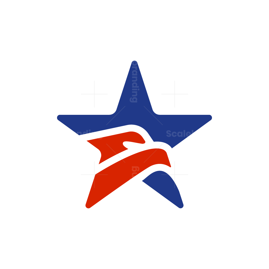 american patriot star and eagle Logo | Scalebranding