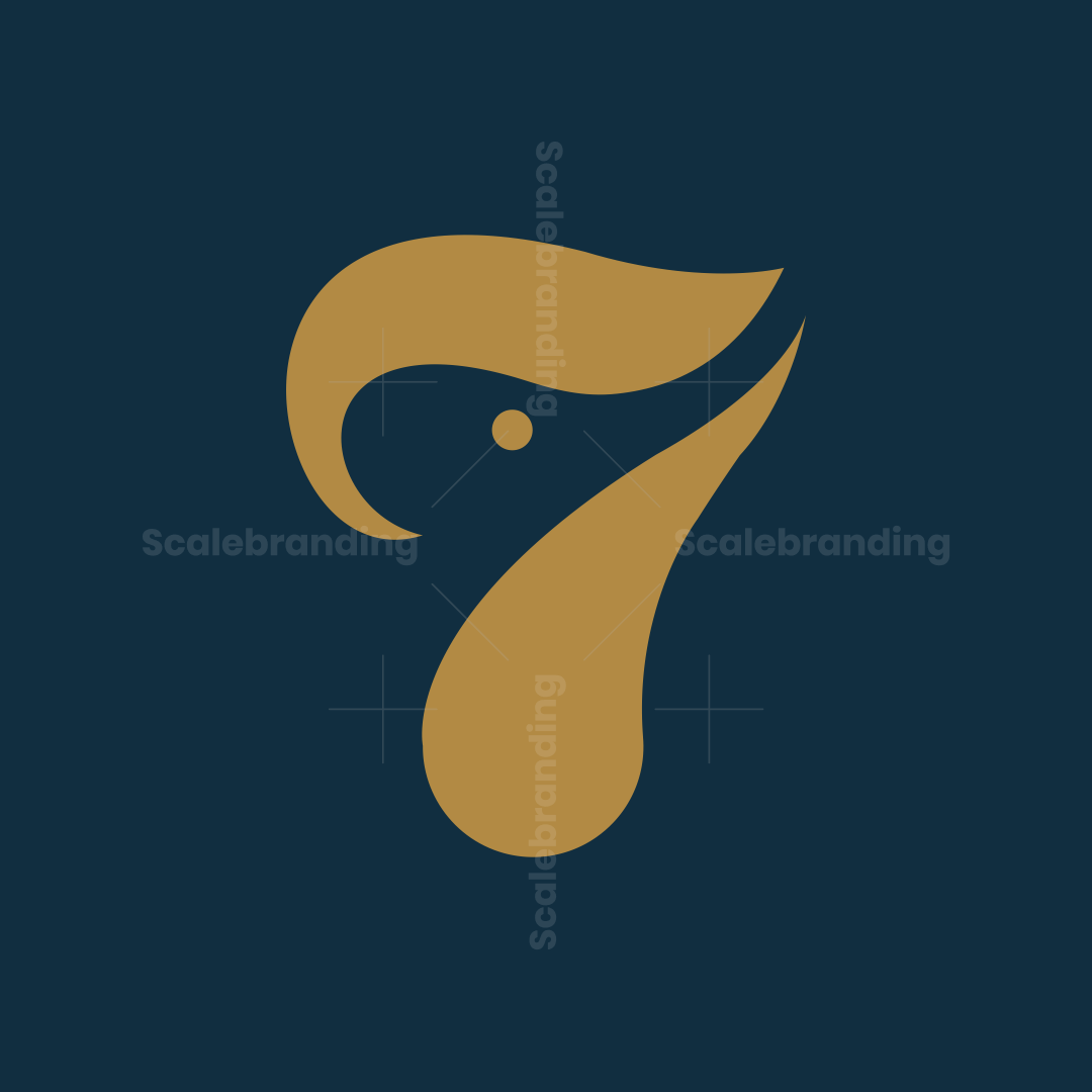 Seven Elephant simple combination logo | Scalebranding