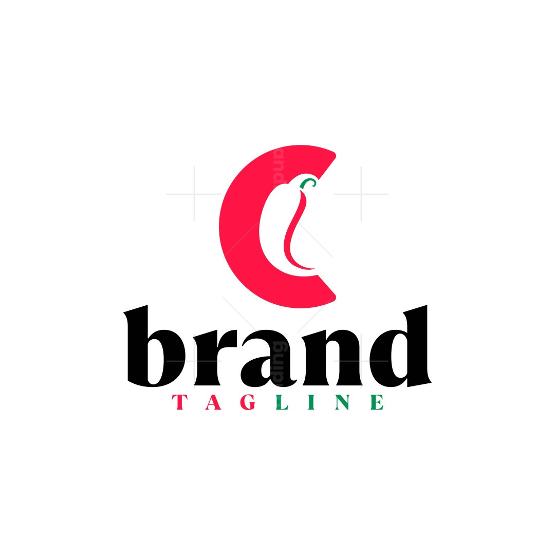 Letter C Chili Logo | Scalebranding