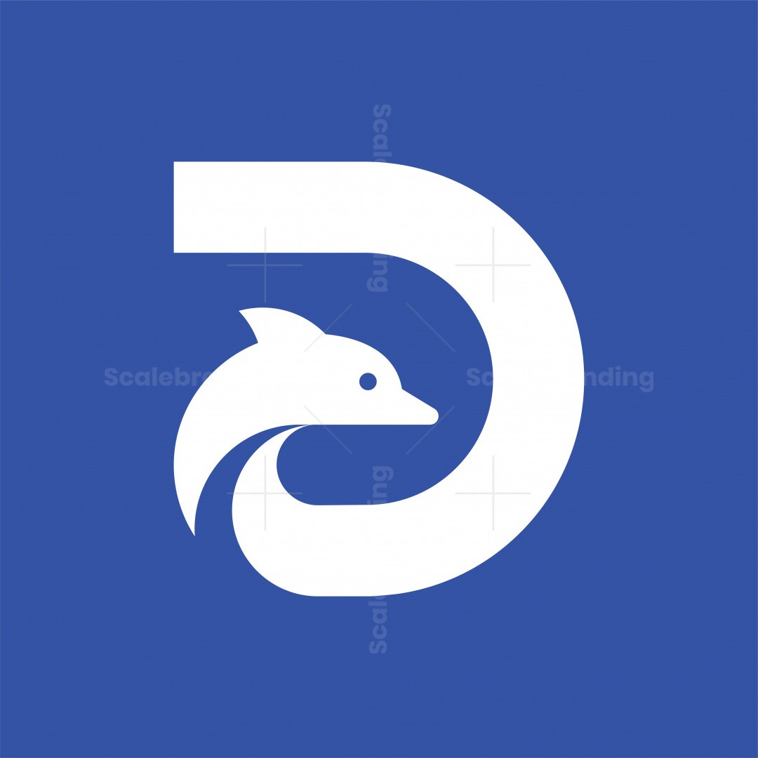 D Dolphin Logo | Scalebranding