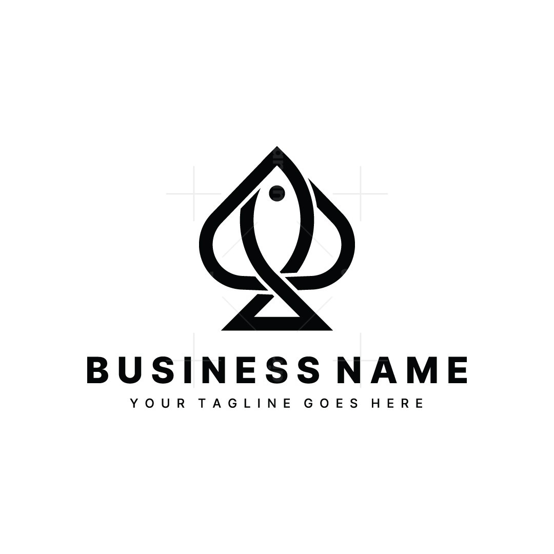 Poker Fish Logo | Scalebranding