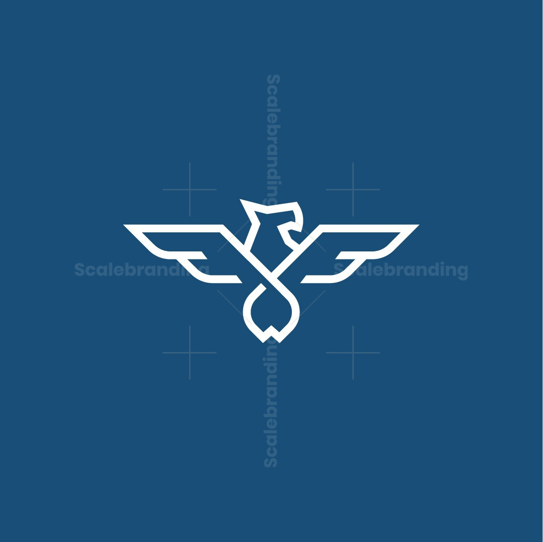 Modern Falcon Logo | Scalebranding