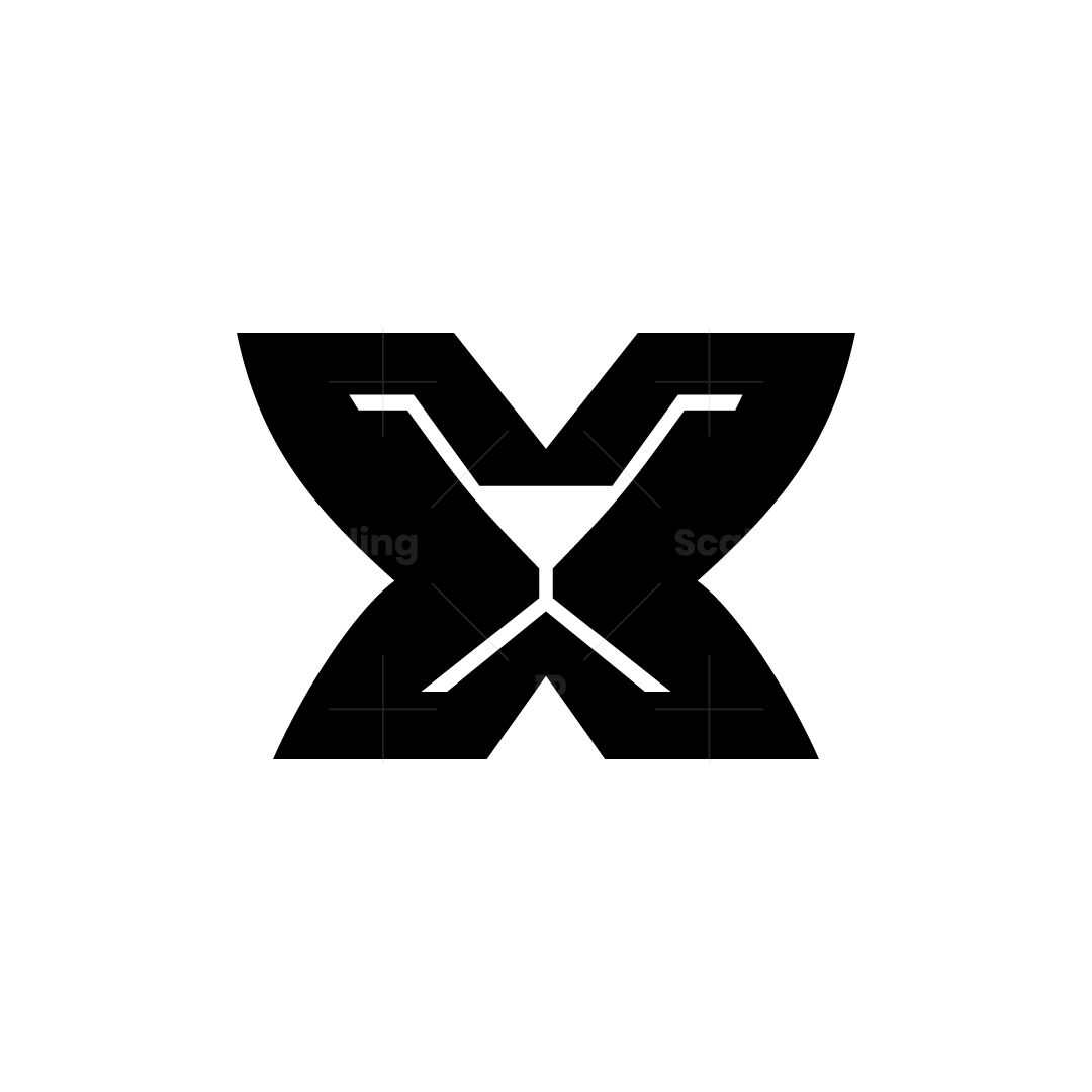 The Letter X Lion Logo | Scalebranding