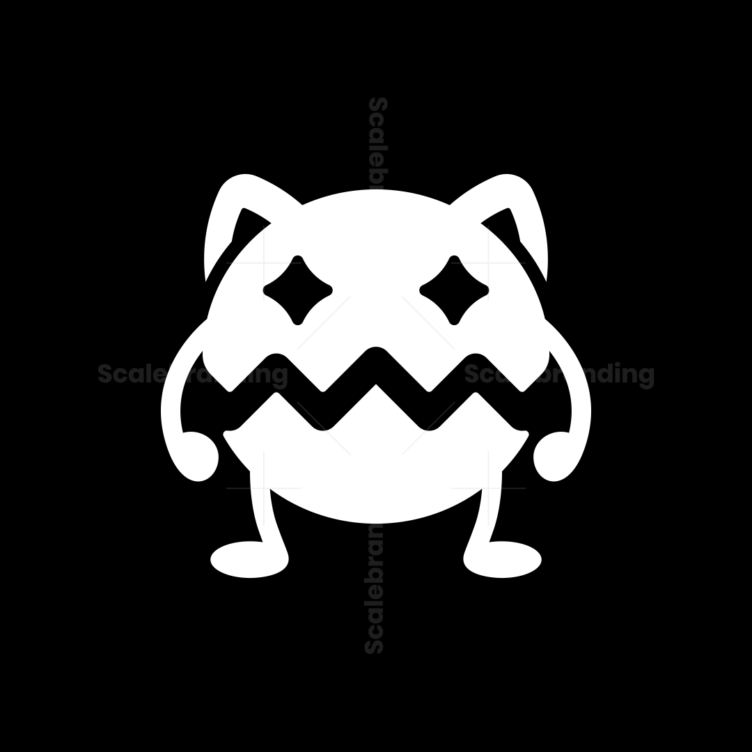 Monster Logo White