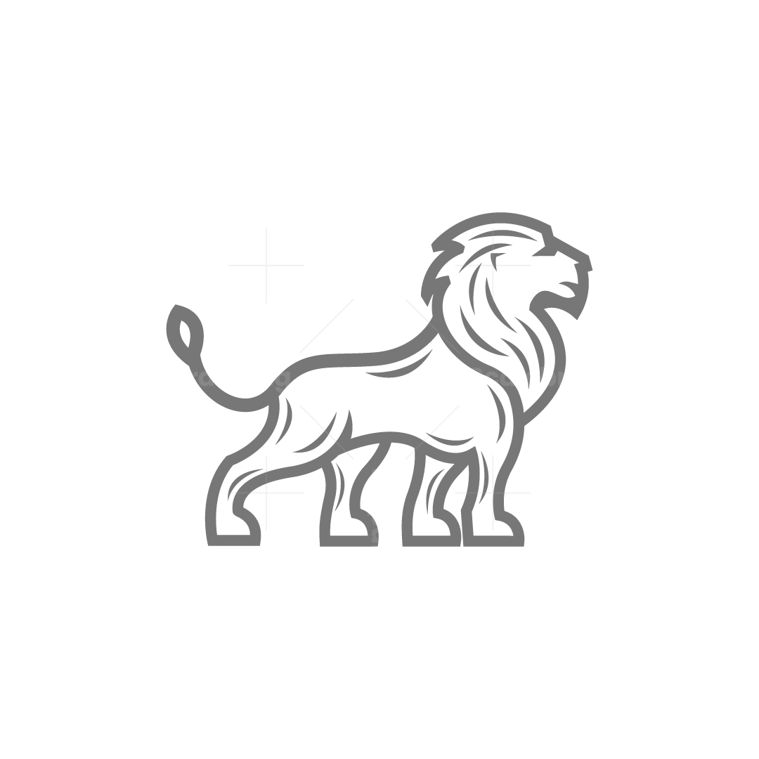Lion King Logo Black Lion Logo | Scalebranding