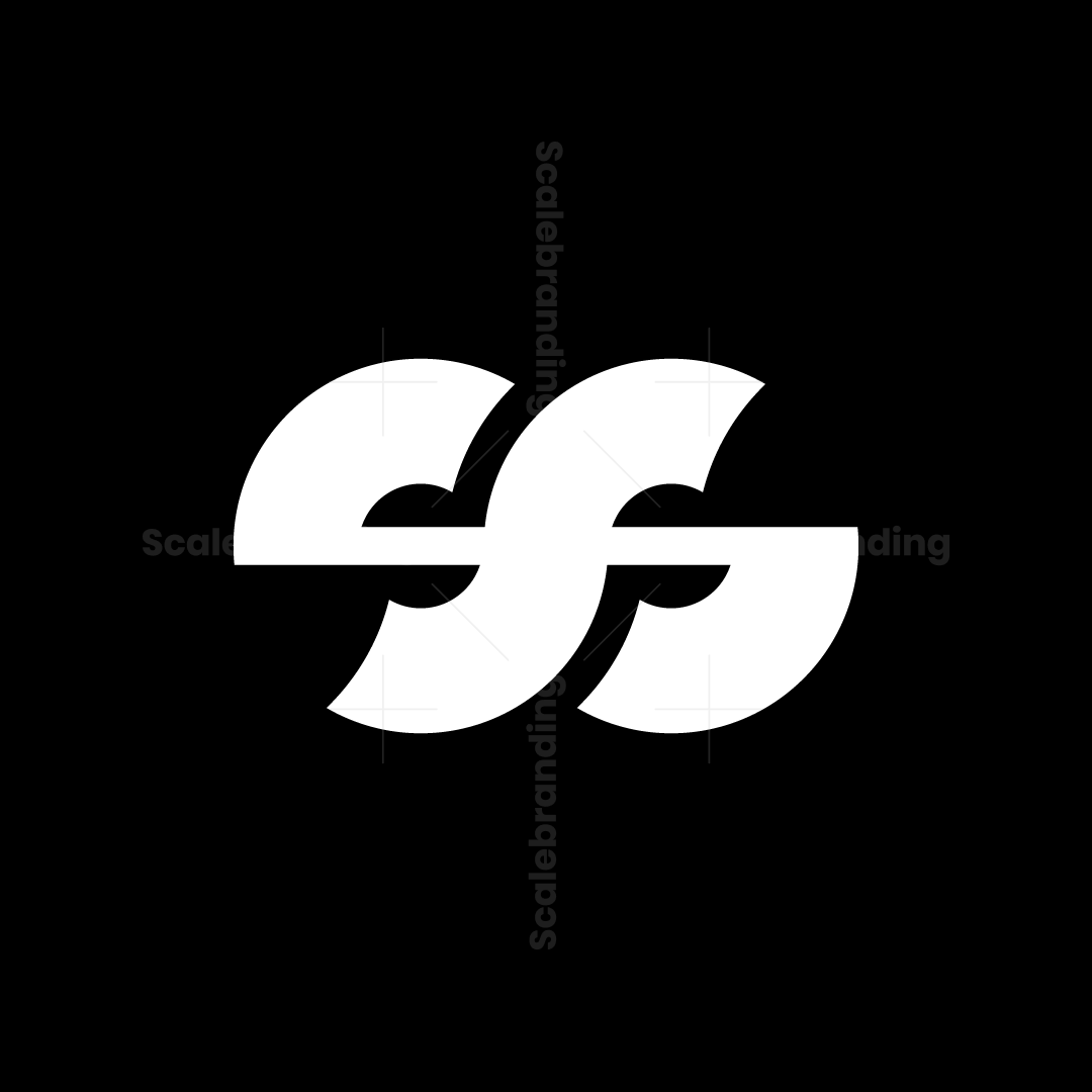 Letters SS Modern Bold Logo | Scalebranding