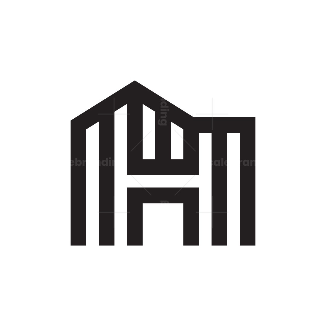 Letter H Building Logo | Scalebranding