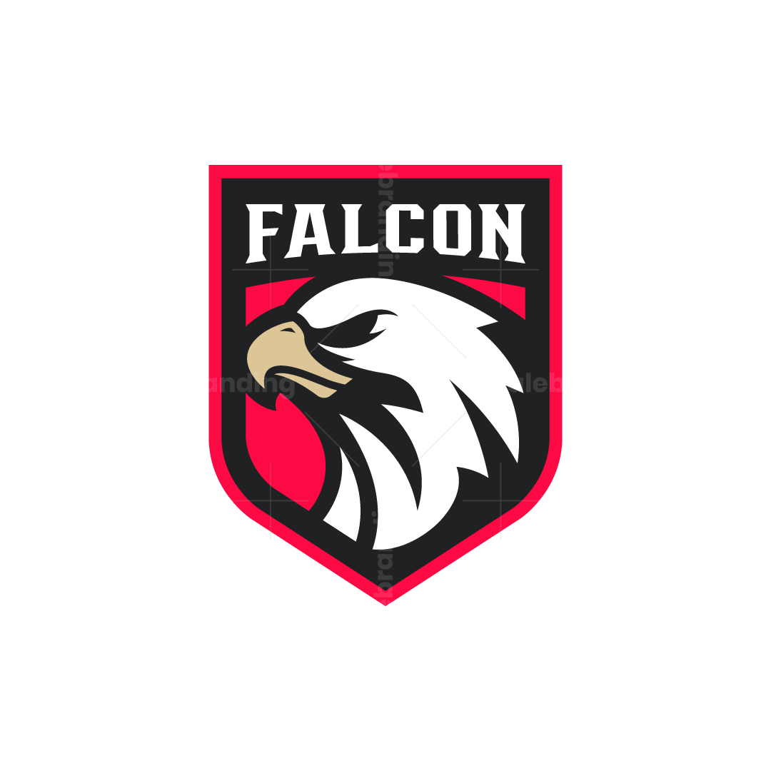 Falcon Head Shield Sport Logo | Scalebranding