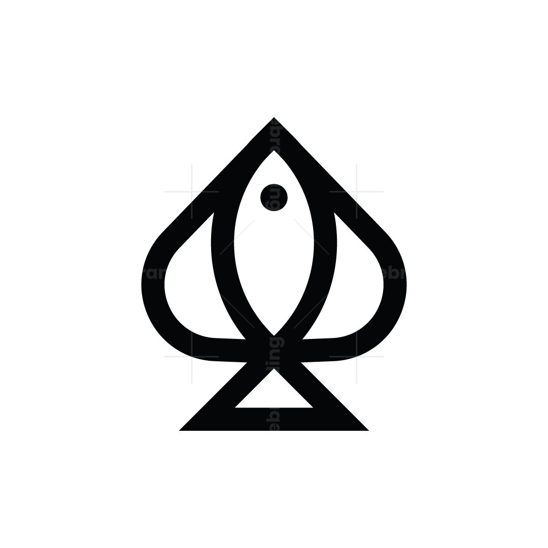 Poker Fish Logo | Scalebranding