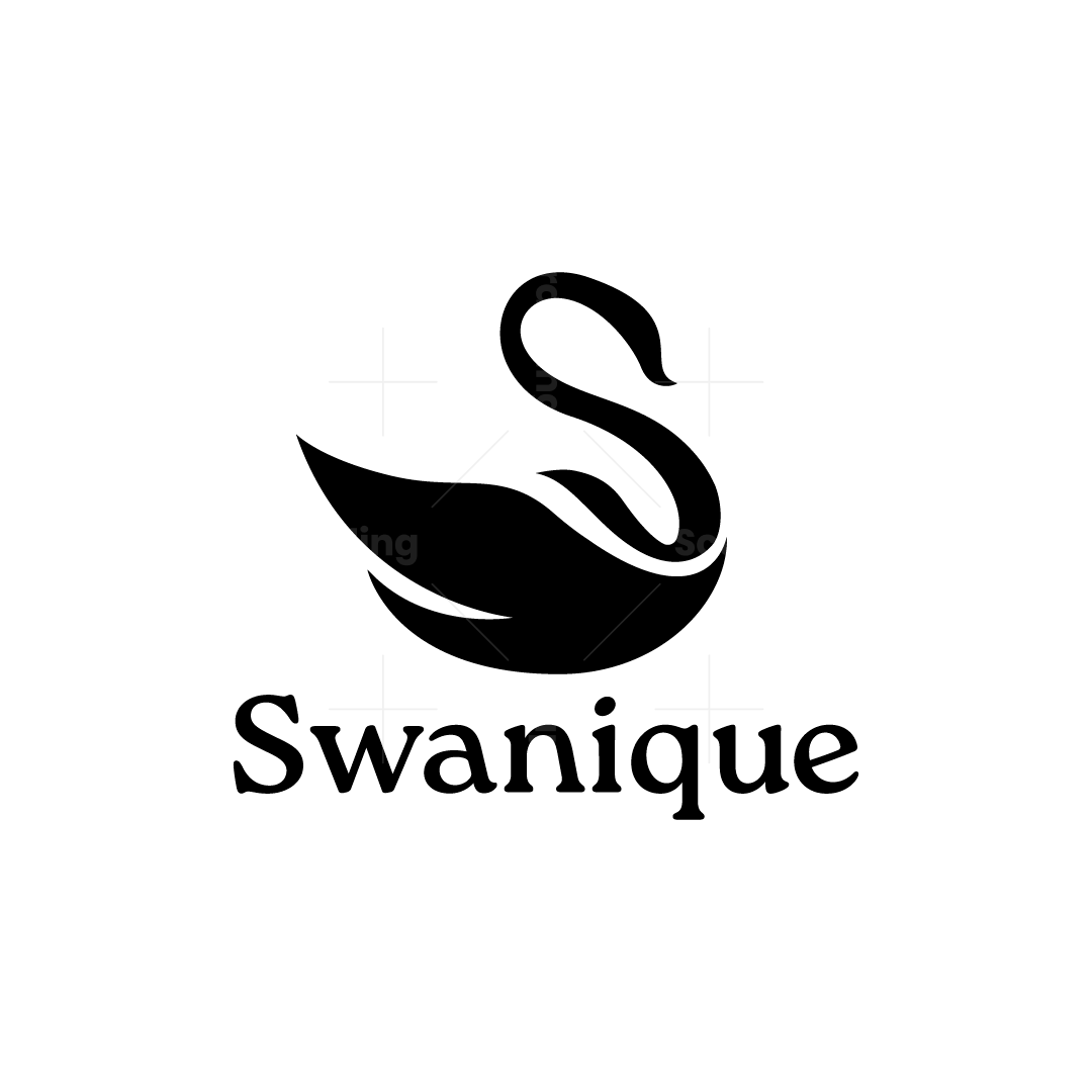 Letter S as The Swan Head and Neck Logo | Scalebranding