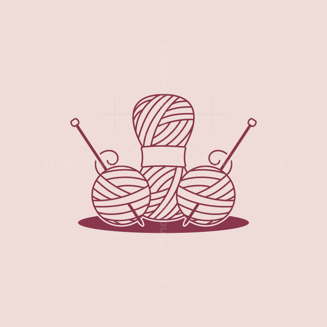 Hand Craft Yarn Logo Design | Scalebranding