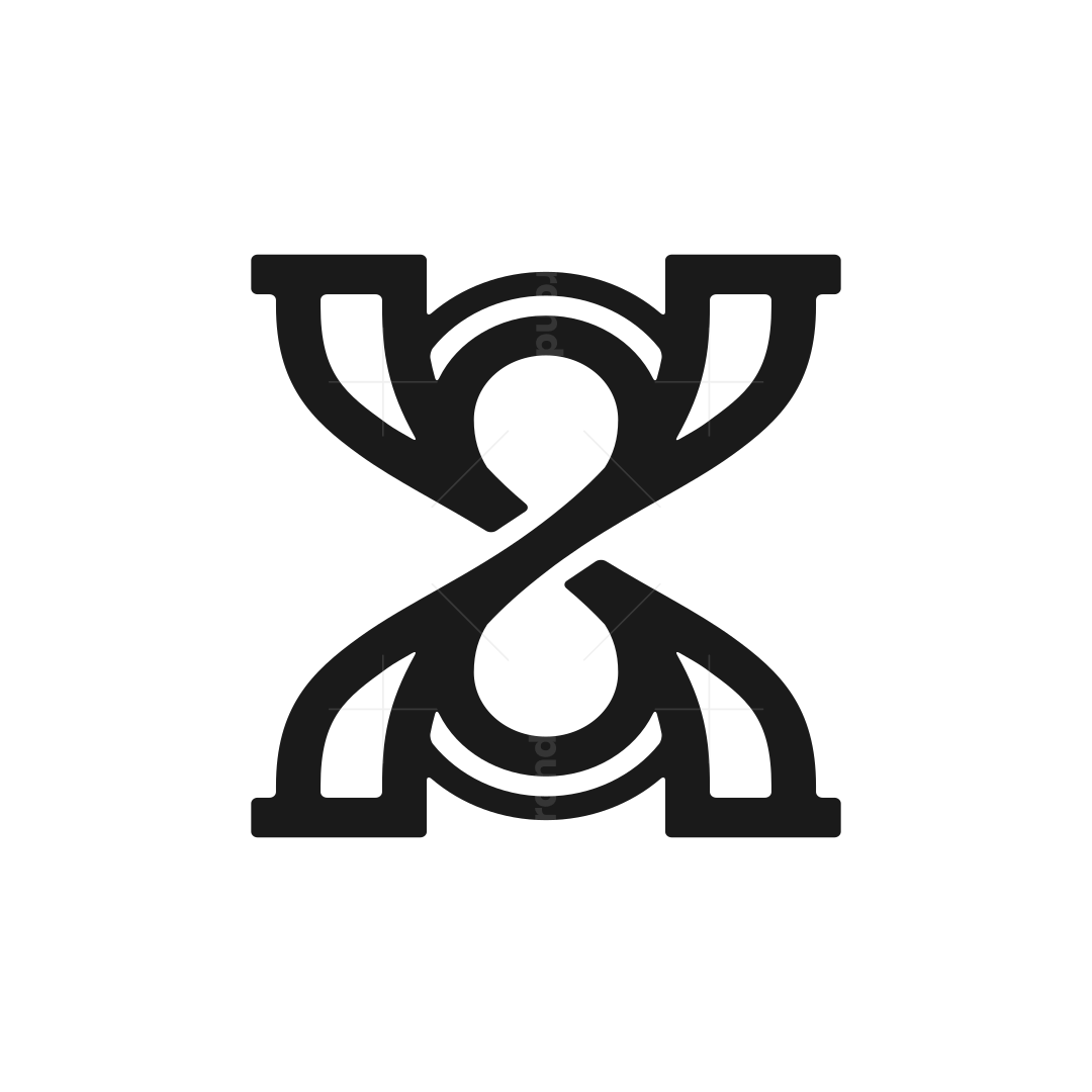 Elegant Infinity Letter X Logo | Scalebranding