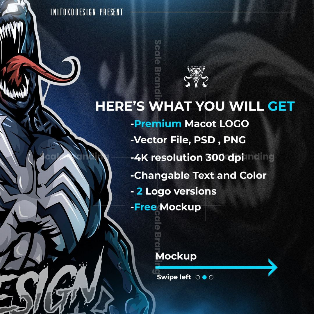 Venom Gaming Logo | Scalebranding