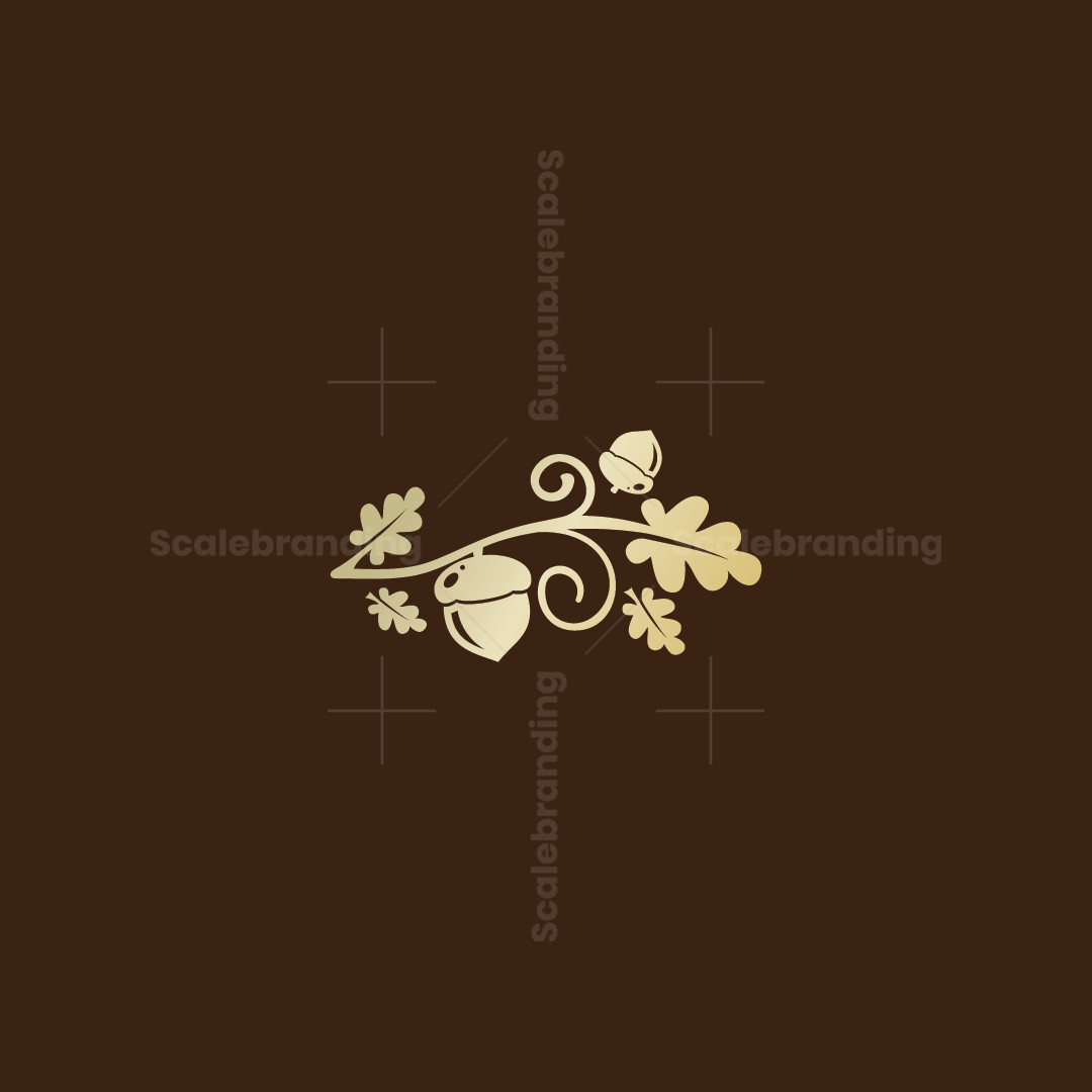 Oak Branch Symbol Logo | Scalebranding