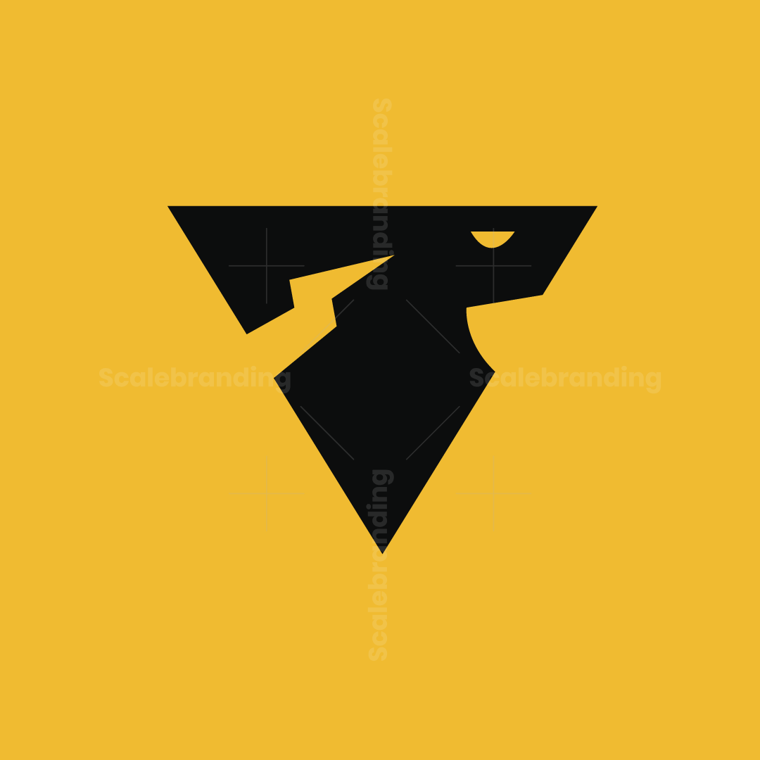 combination Triangle Rabbit Flash Logo | Scalebranding