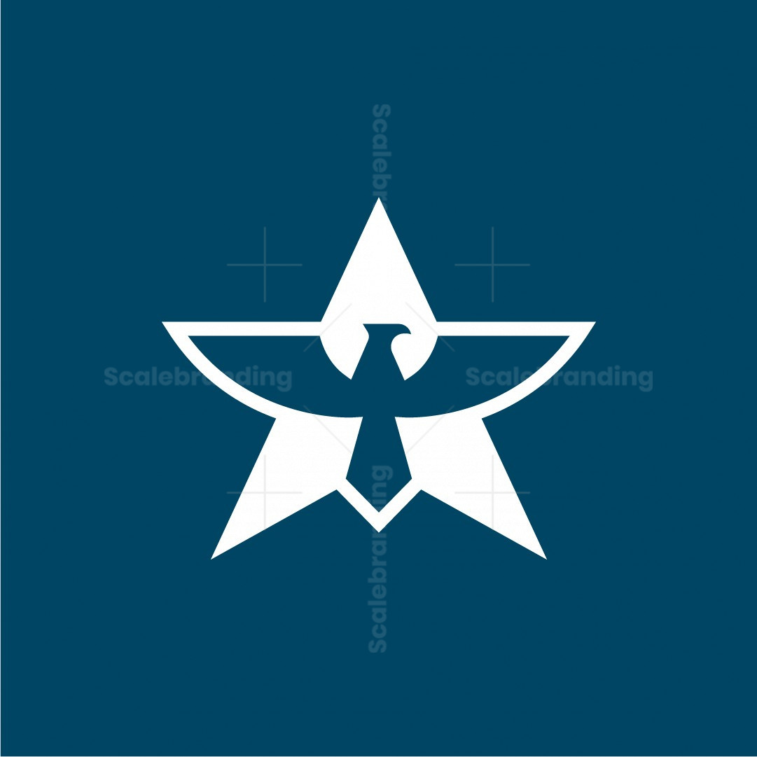 Letter A Phoenix Star Logo | Scalebranding