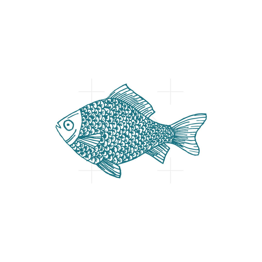 Vintage Seafood Fish Logo | Scalebranding