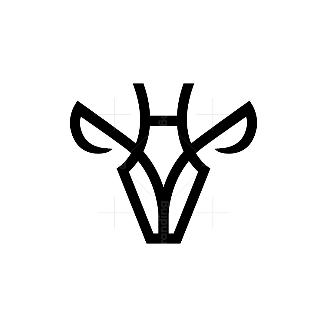 Letter H Giraffe Logo | Scalebranding