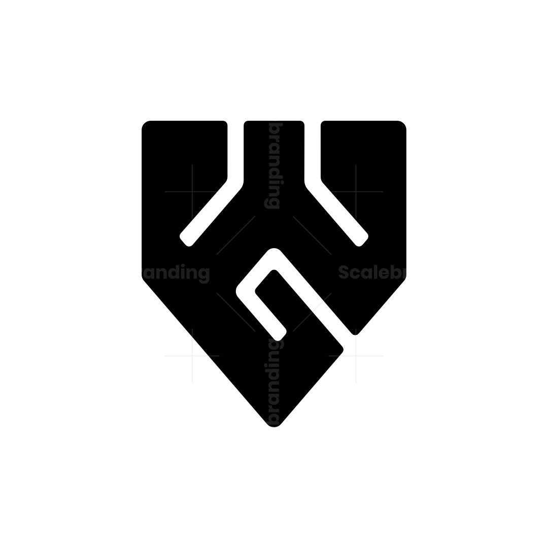 Abstract Wg Or Gw Logo | Scalebranding