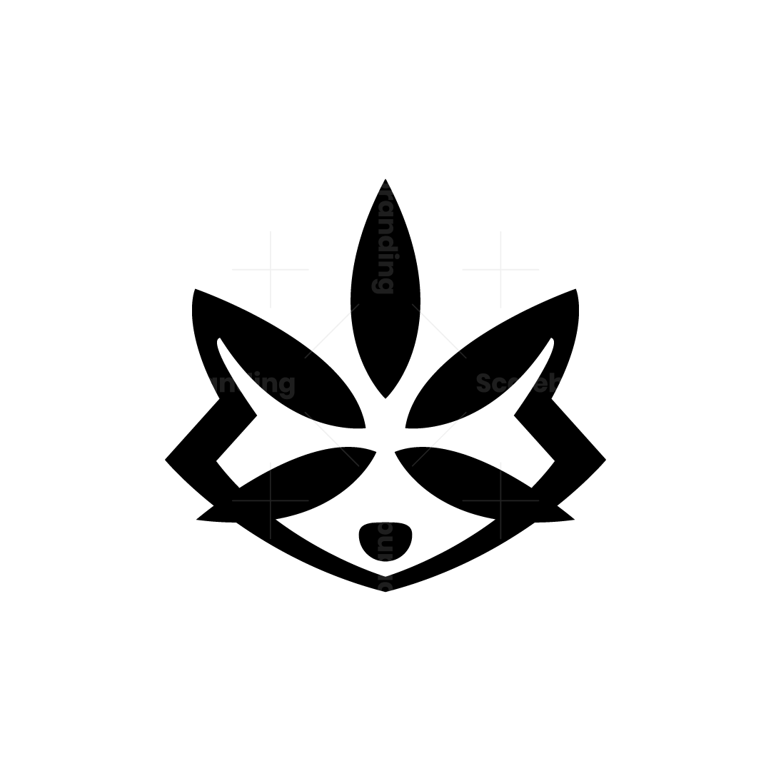 Cannabis Raccoon Logo | Scalebranding