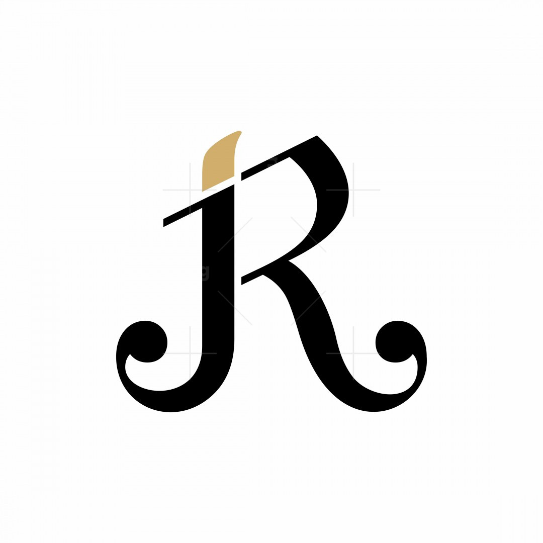 Letter JR or R Logo | Scalebranding