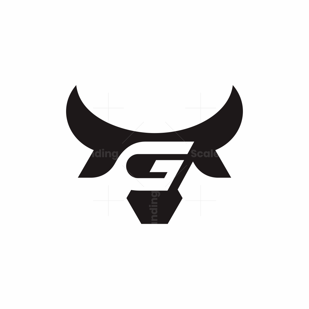 Letter G Bull Strength Logo | Scalebranding