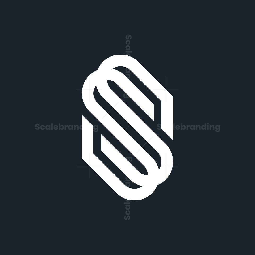 Stylish SS Logo | Scalebranding