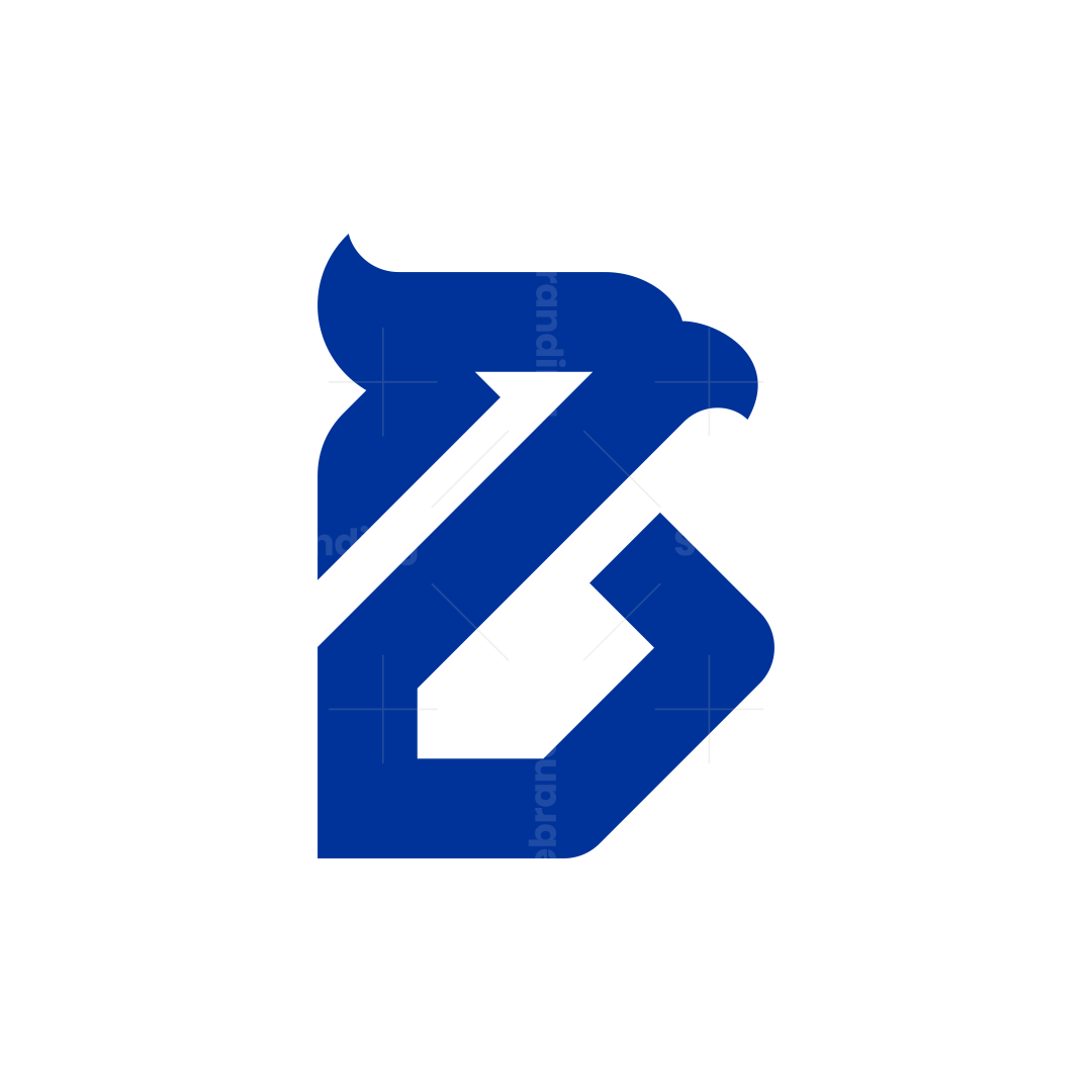 Sporty Eagle B Letter Logo | Scalebranding