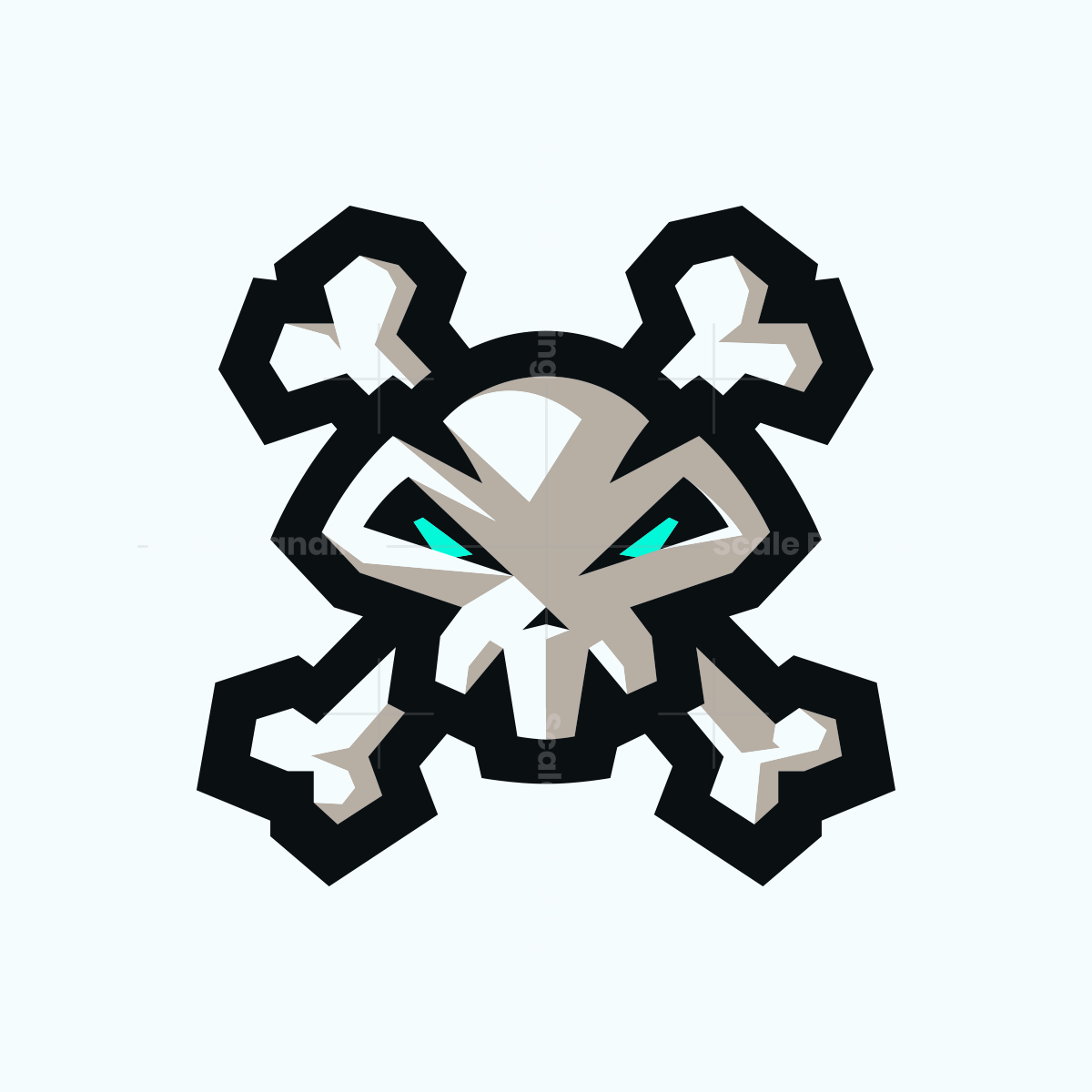 Rat Skull Logo