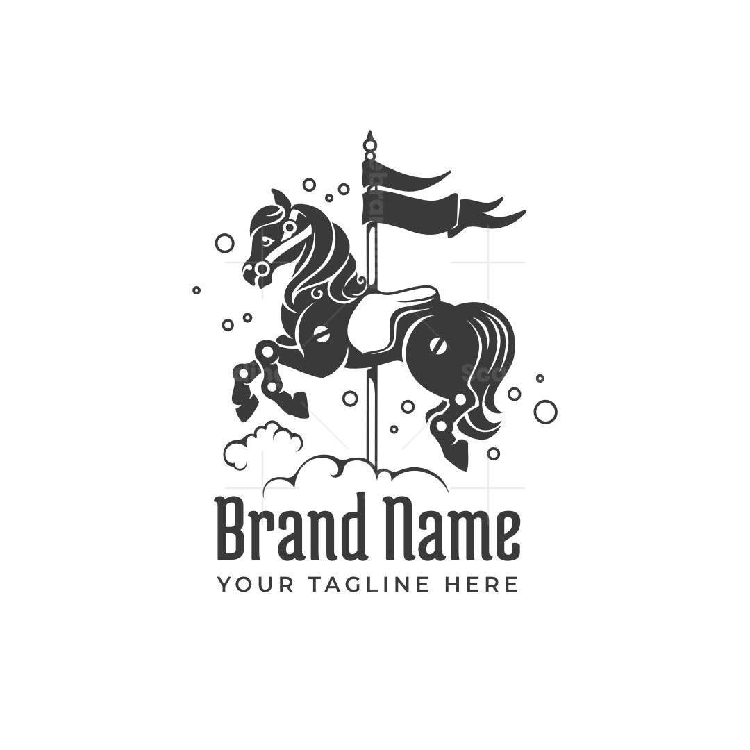 Carousel Horse Logo