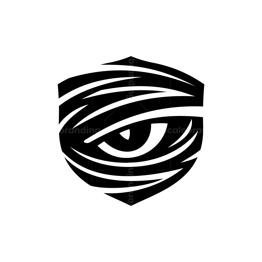 Sharp Sight of Eye Shield logo | Scalebranding