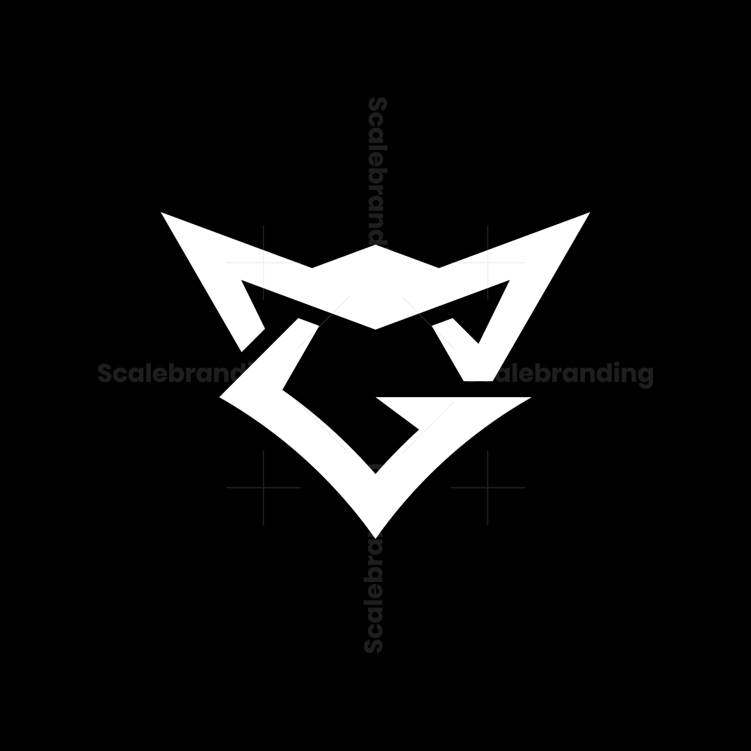 Iconic G Letter Fox Head Logo | Scalebranding