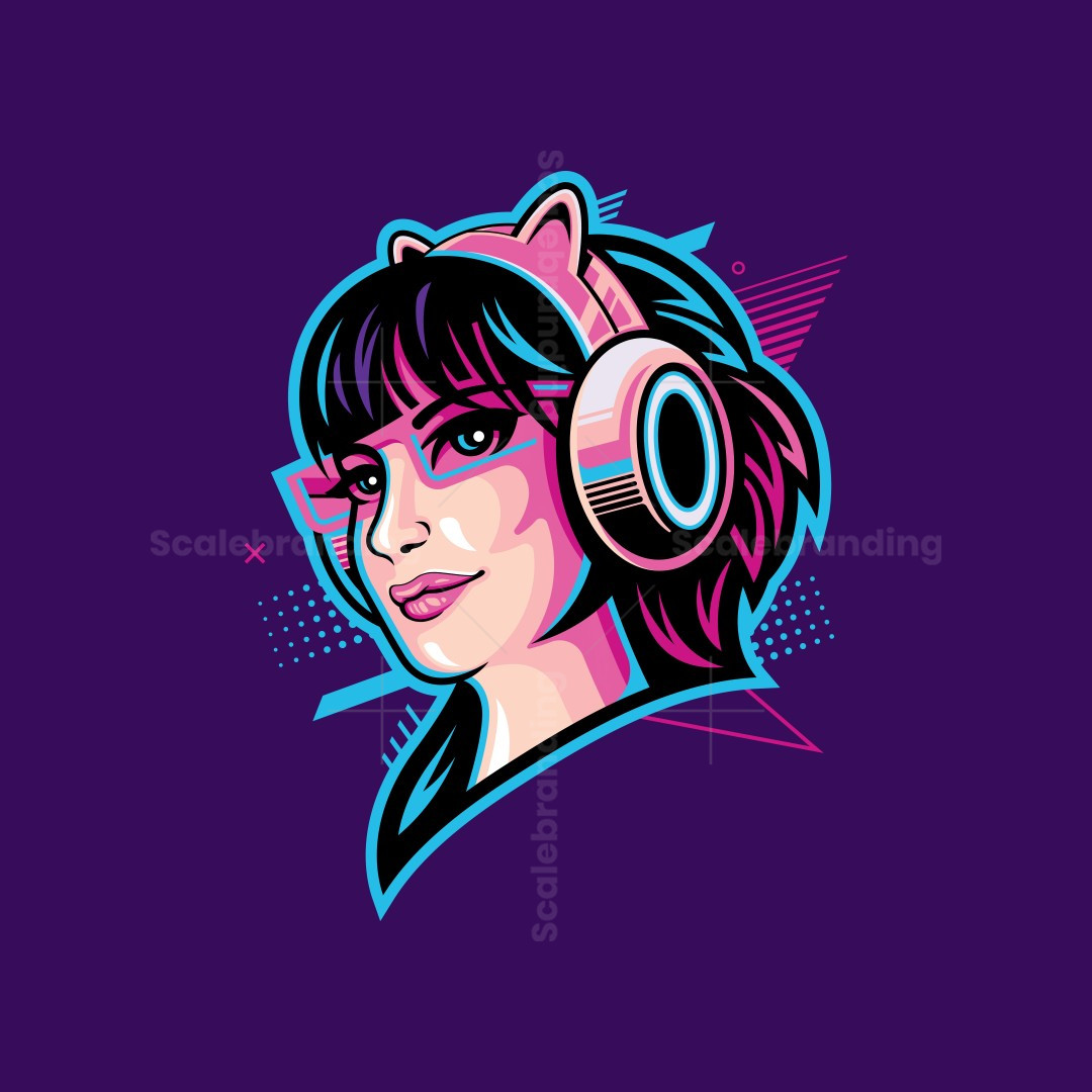 Streamer Logos Live Streaming Online Sign Vector Design 565259 Vector