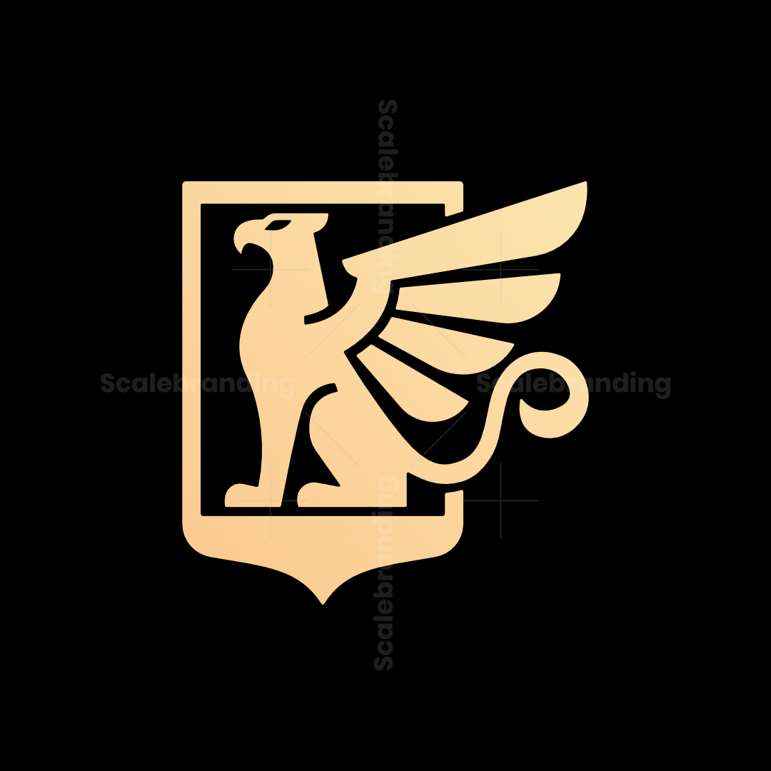 Modern Griffin Emblem logo | Scalebranding