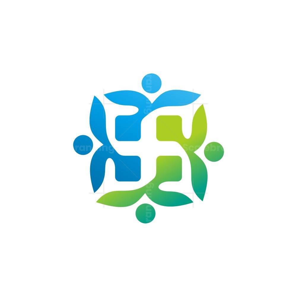 Human Connect Healthcare Logo | Scalebranding