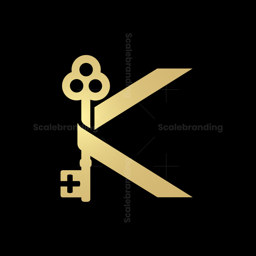 Key Letter K Property logo | Scalebranding